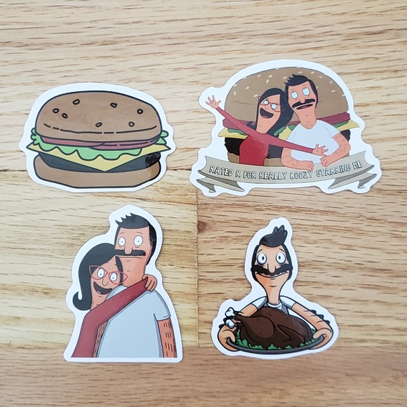 Other | 415 21 Bobs Burgers Stickers | Poshmark